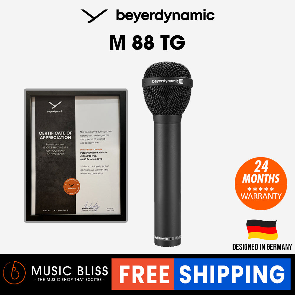 Beyerdynamic M 88 TG Hypercardioid Dynamic Vocal & Instrument ...