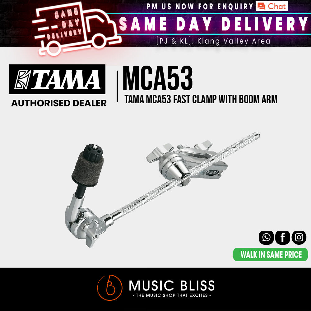 Tama MCA53 Fast Clamp with Boom Arm | Music Bliss Malaysia