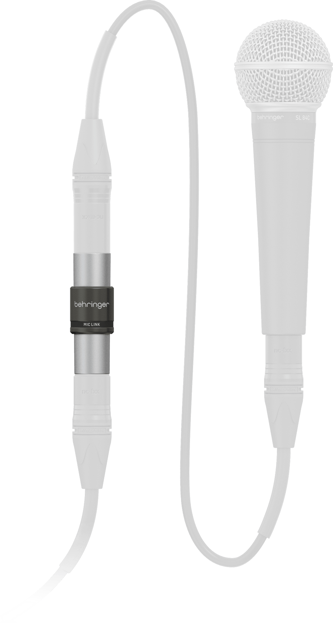 Behringer MIC LINK Compact Dynamic Microphone Booster with Preamp ...