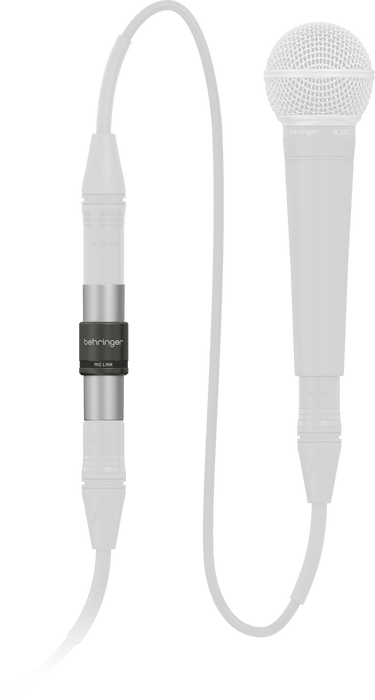 Behringer MIC LINK Compact Dynamic Microphone Booster with Preamp ...