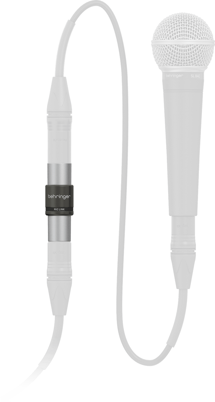 Behringer MIC LINK Compact Dynamic Microphone Booster with Preamp ...