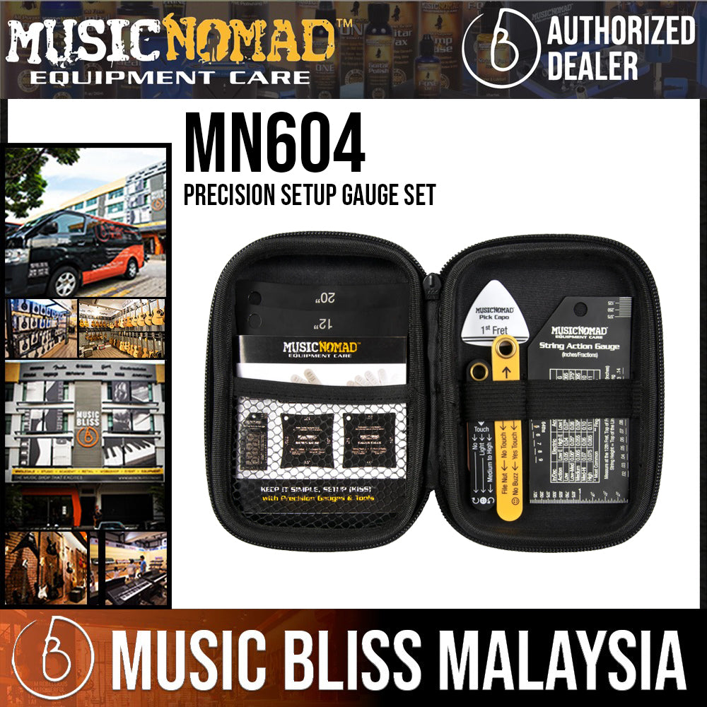 Music Nomad MN604 Precision Setup Gauge Set (MN-604) | Music Bliss Malaysia