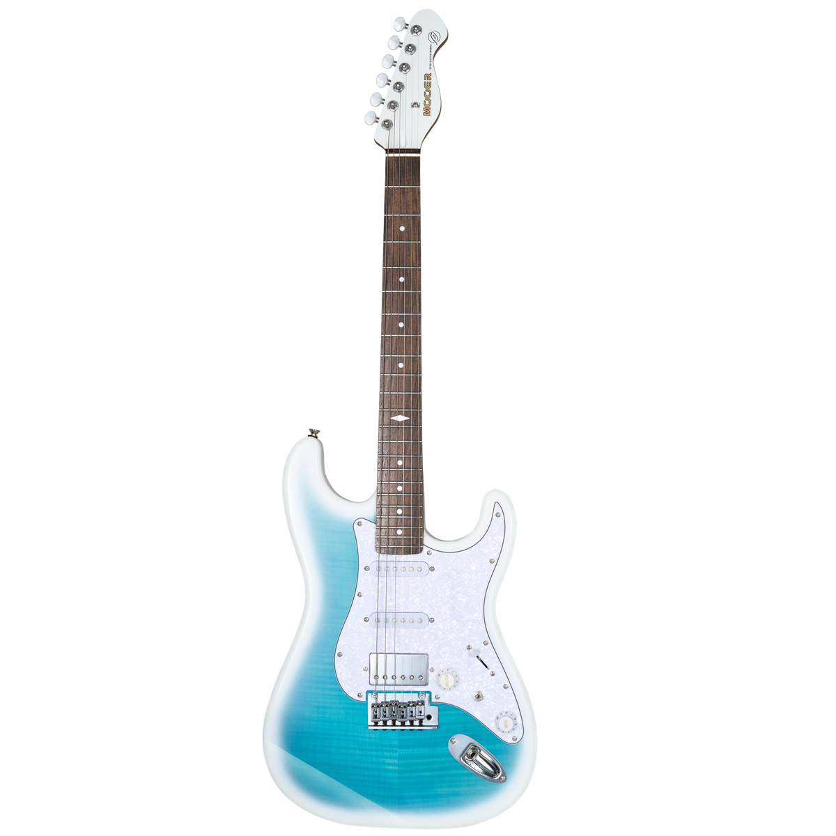 Mooer MSC41 Pro Dreamy Blue Electric Guitar | Music Bliss Malaysia