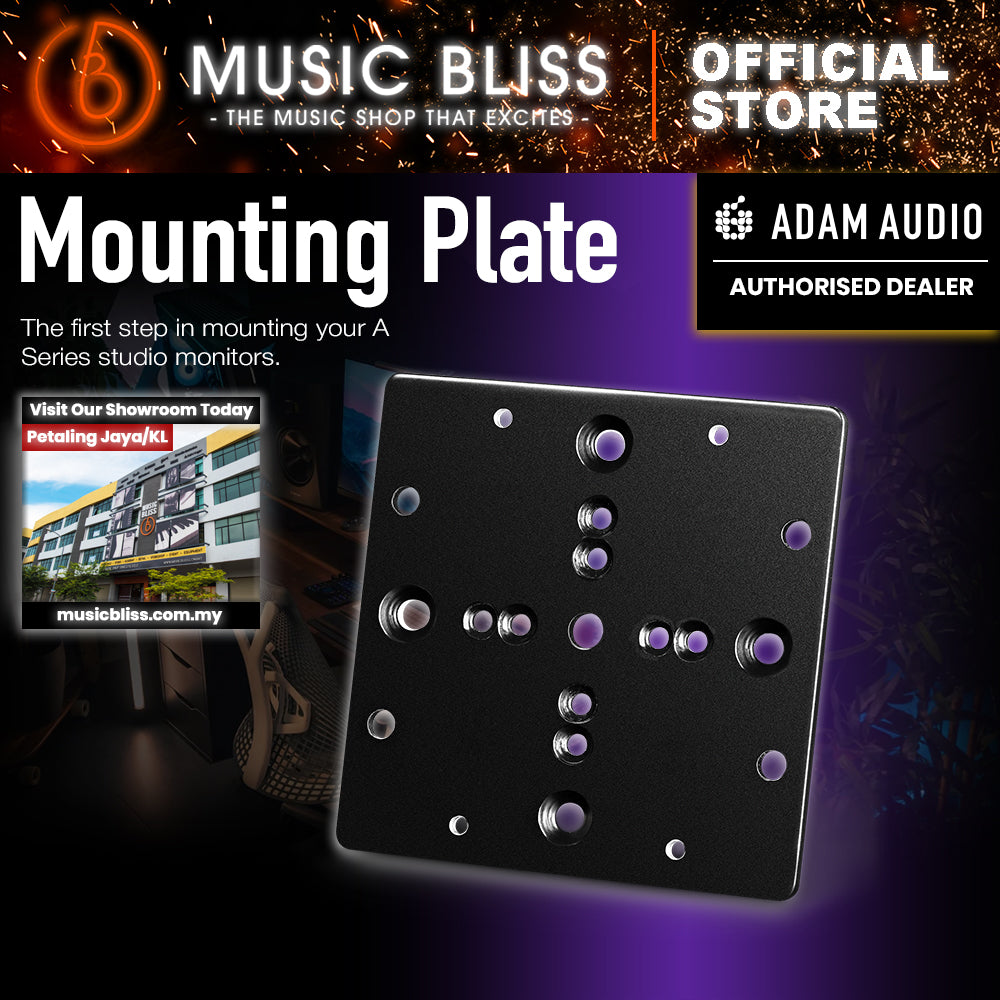 ADAM Audio A Series Mounting Plate | Music Bliss Malaysia