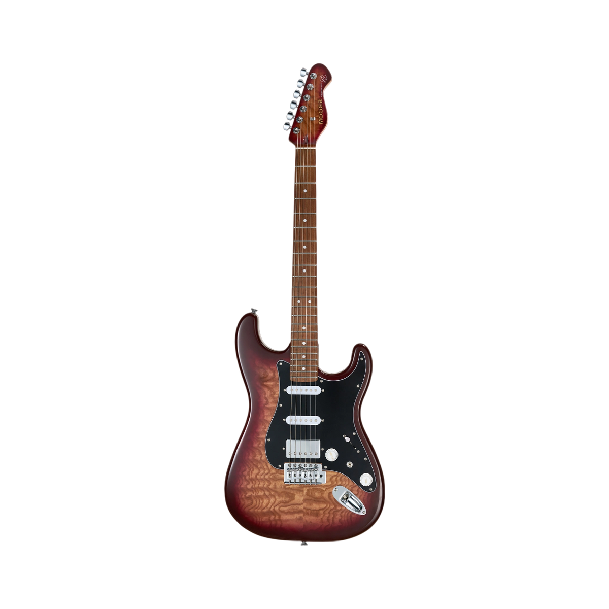 Mooer MSC20 Pro Amber Brown Electric Guitar | Music Bliss Malaysia