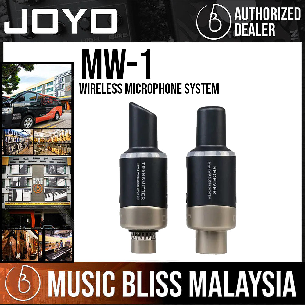 Joyo MW-1 5.8GHz Digital Wireless Microphone Transmitter and Receiver ...
