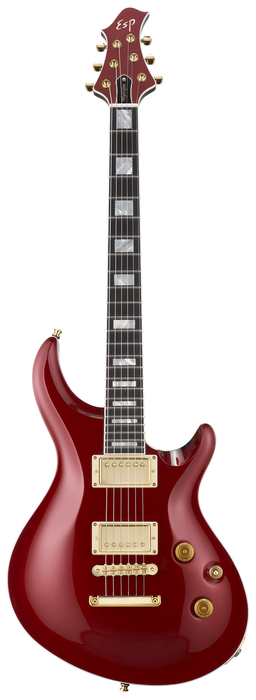 ESP Original MYSTIQUE NT - Deep Candy Apple Red [MIJ - Made in Japan ...