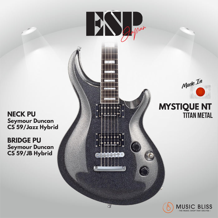 ESP Original MYSTIQUE NT - Titan Metal [MIJ - Made in Japan] | Music ...