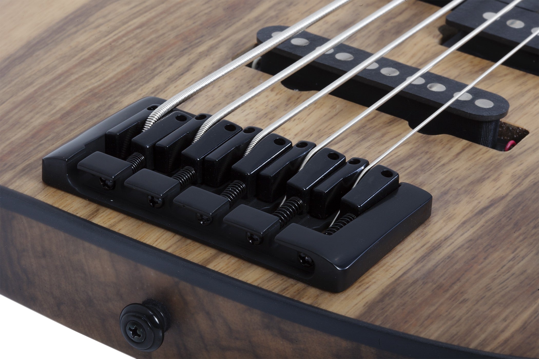 Schecter Model-T 5 Exotic Electric Bass Guitar - Black Limba | Music ...