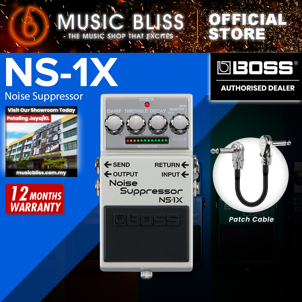 Boss NS-1X Noise Suppressor Pedal | Music Bliss Malaysia