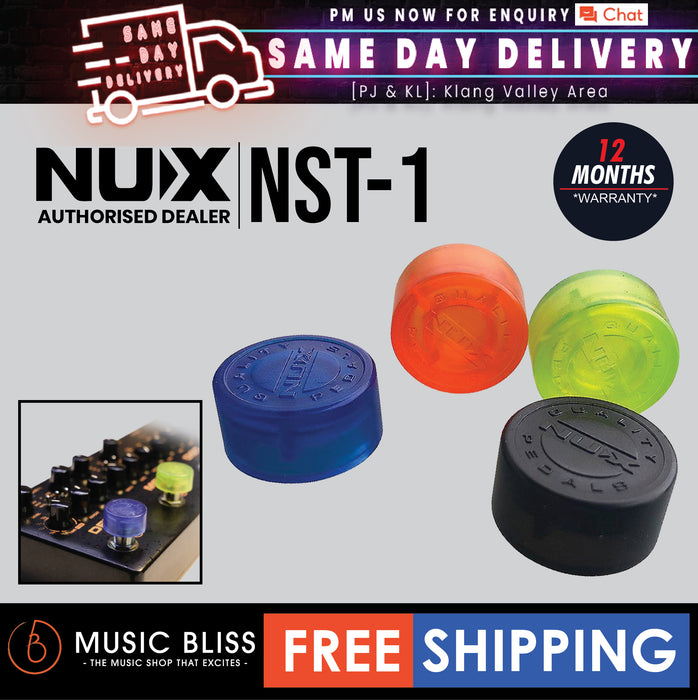 Nux NST1 Pedal Topper Footswitch Caps (NST-1 / NST 1) | Music Bliss ...