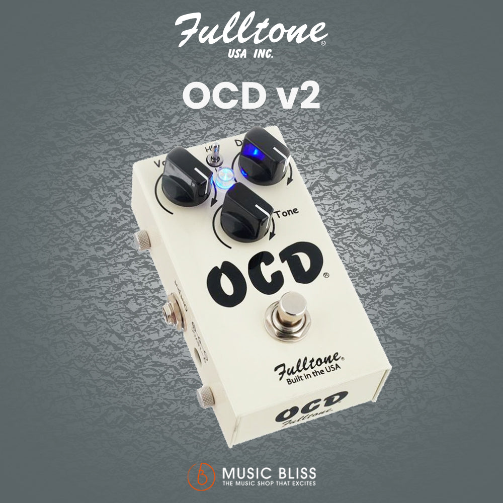 Fulltone OCD V2.0 Obsessive Compulsive Drive Overdrive Guitar Effects ...