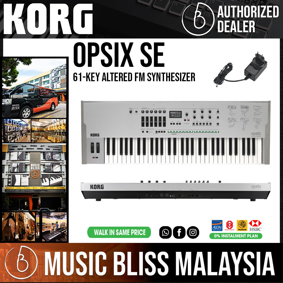 Korg Opsix SE Platinum Altered Fm Synthesizer | Music Bliss Malaysia