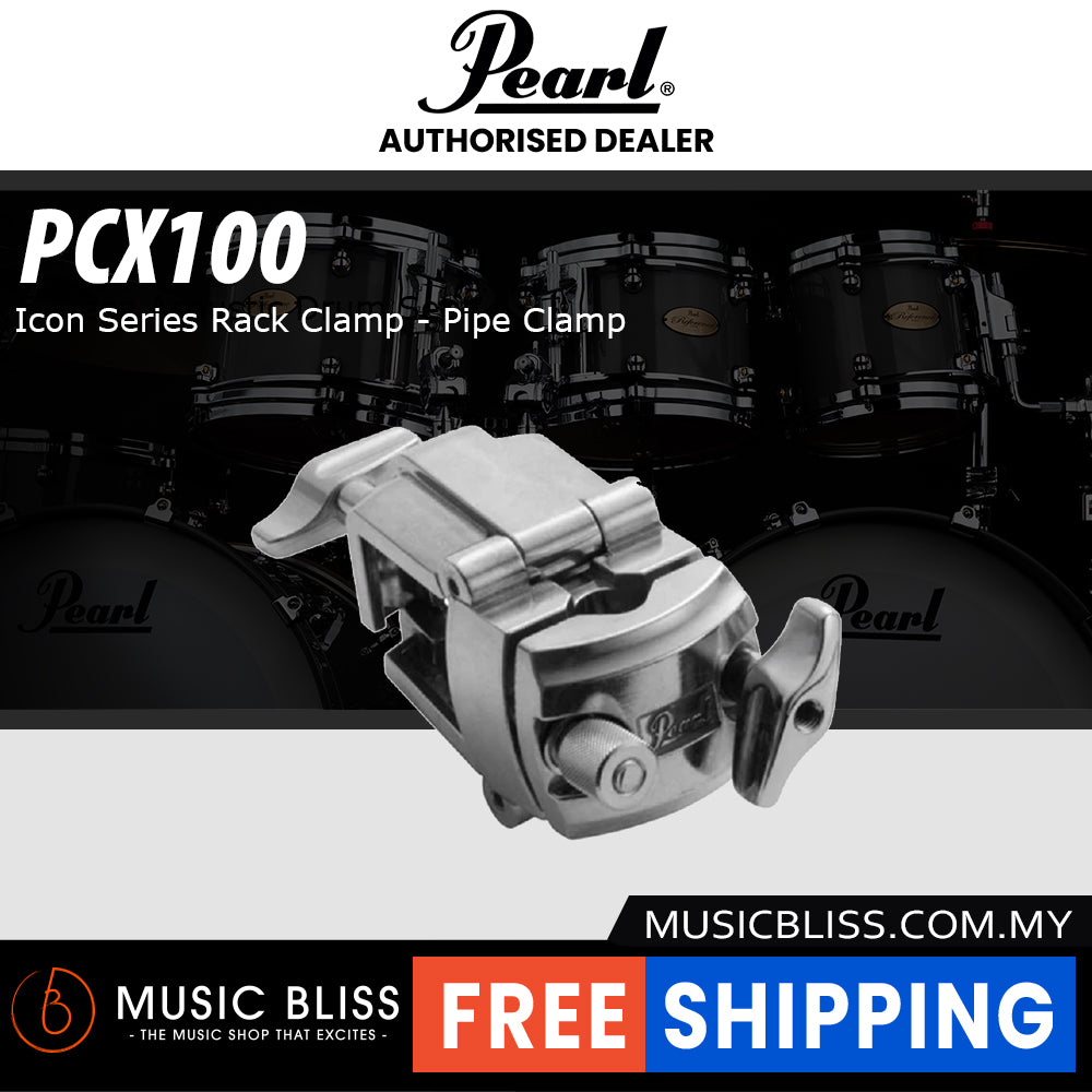 Pearl PCX100 Icon Series Rack Clamp - Pipe Clamp (PCX-100) | Music ...