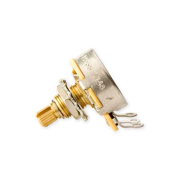 GIBSON ACCESSORIES 500K OHM AUDIO TAPER POTENTIOMETER - SHORT SHAFT ...