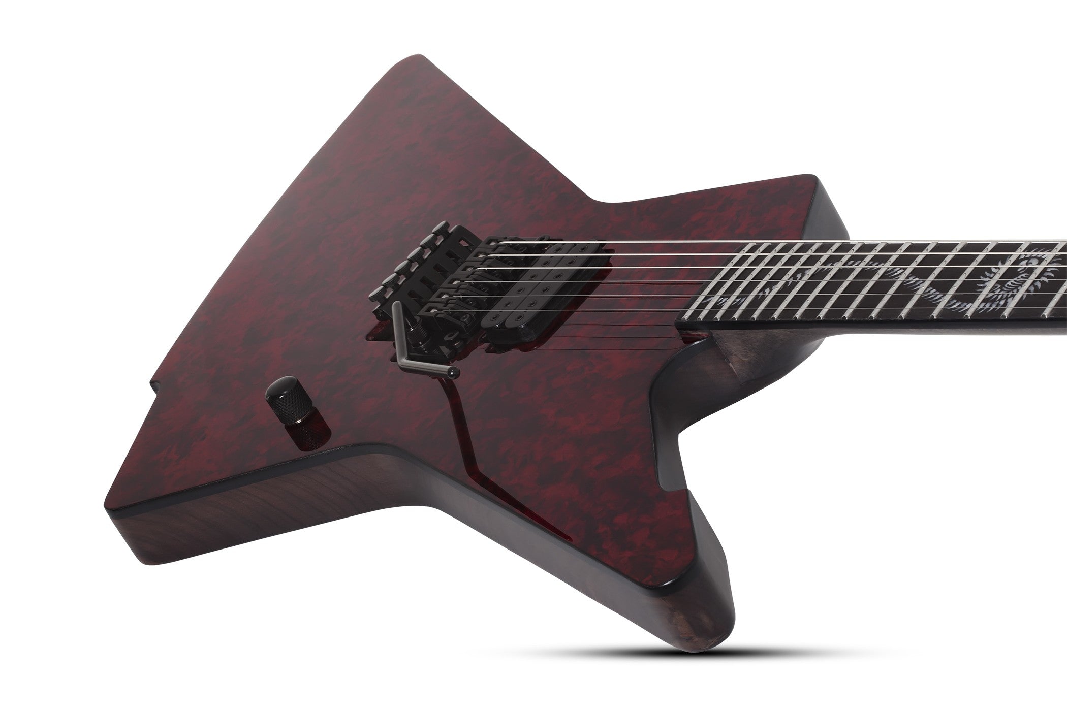 Schecter Patrick Kennison E-1 FR Apocrypha Electric Guitar - Red Reign ...