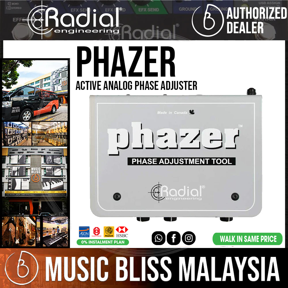 Radial Engineering Phazer Phase Adjuster | Music Bliss Malaysia