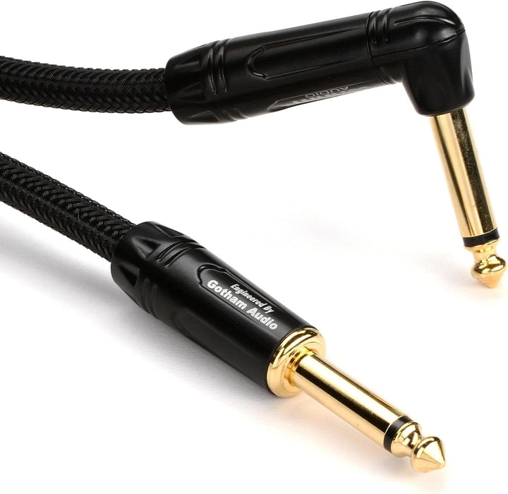 Warm Audio Prem-TS-1RT-10' Premier Gold Straight to Right Angle ...