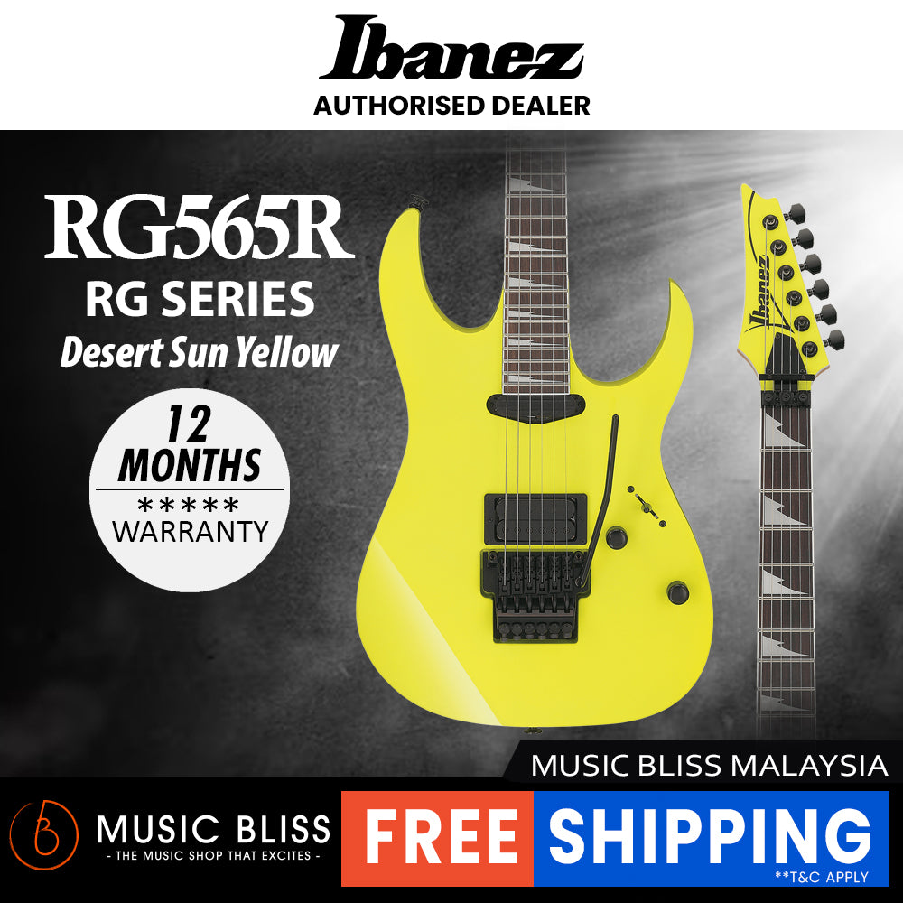 Ibanez Genesis Collection RG565R Electric Guitar - Desert Sun Yellow ...