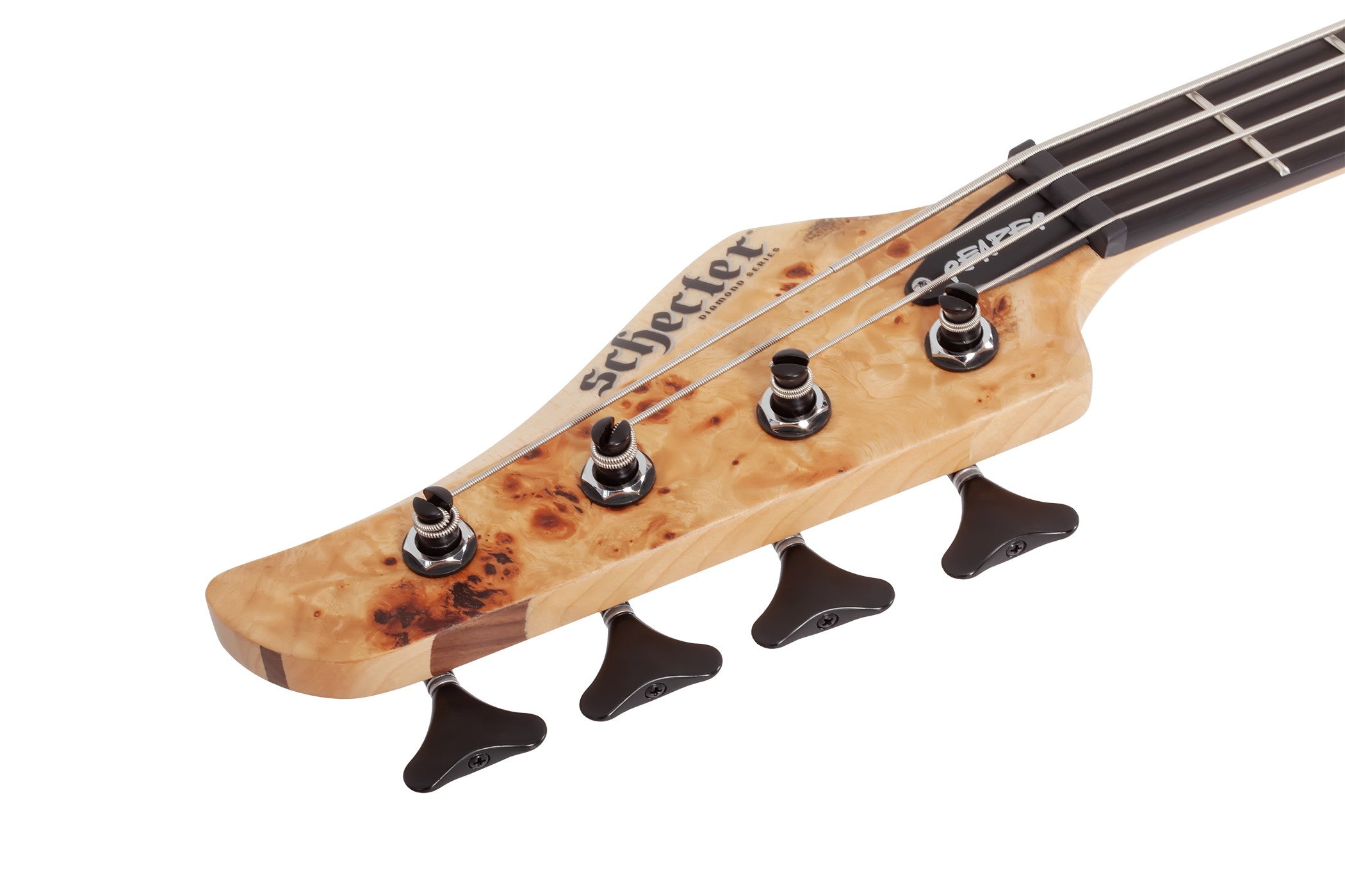 Schecter Reaper-4 Left-Handed Electric Bass Guitar - Natural Satin ...