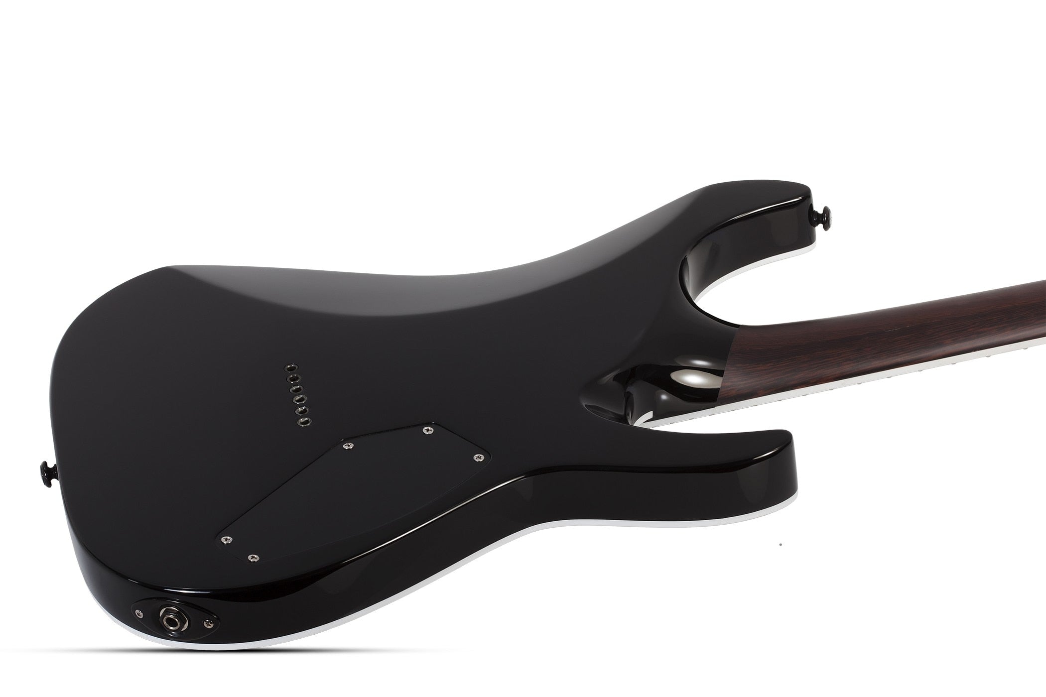 Schecter Reaper-6 Custom Left-Handed Electric Guitar - Gloss Black ...