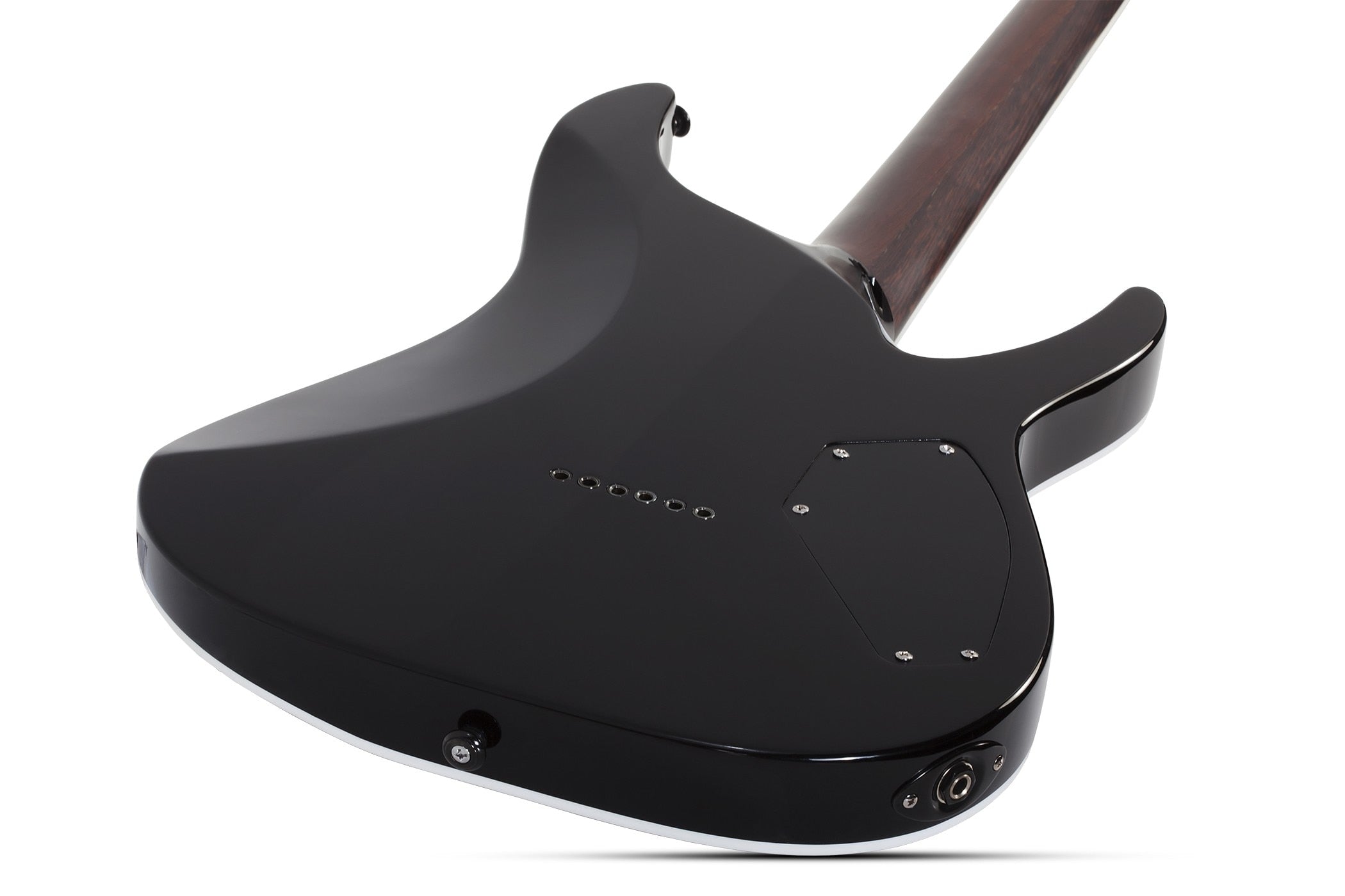 Schecter Reaper-6 Custom Left-Handed Electric Guitar - Gloss Black ...