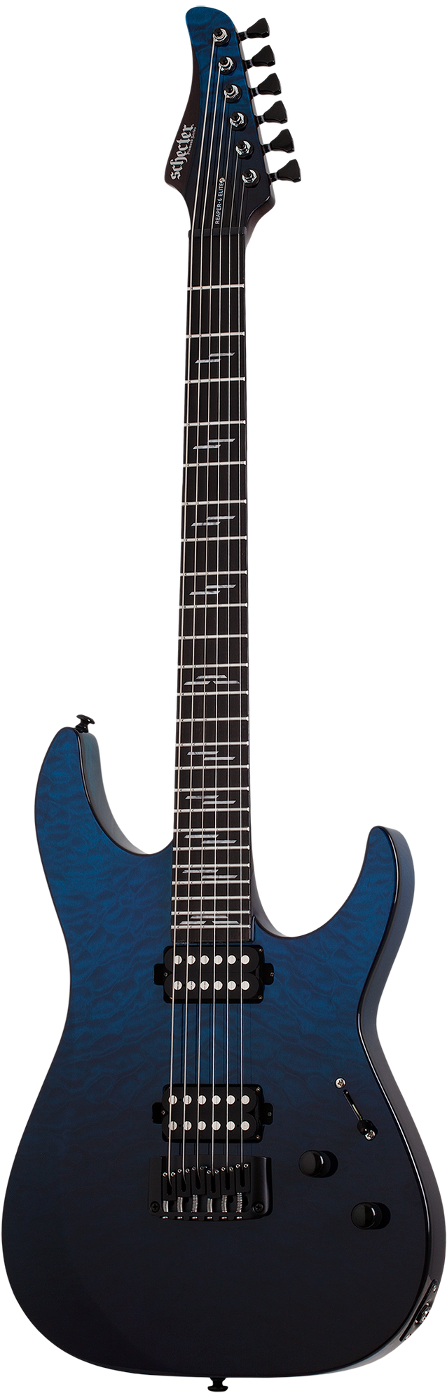 Schecter Reaper-6 Elite Electric Guitar - Deep Blue Ocean (Reaper 6 ...