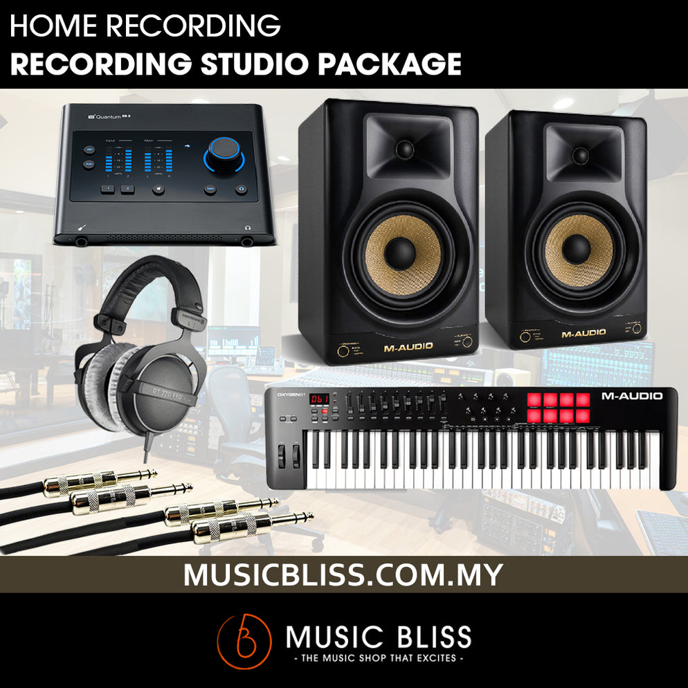 All-in-One Studio RECORDING Bundle | Music Bliss Malaysia