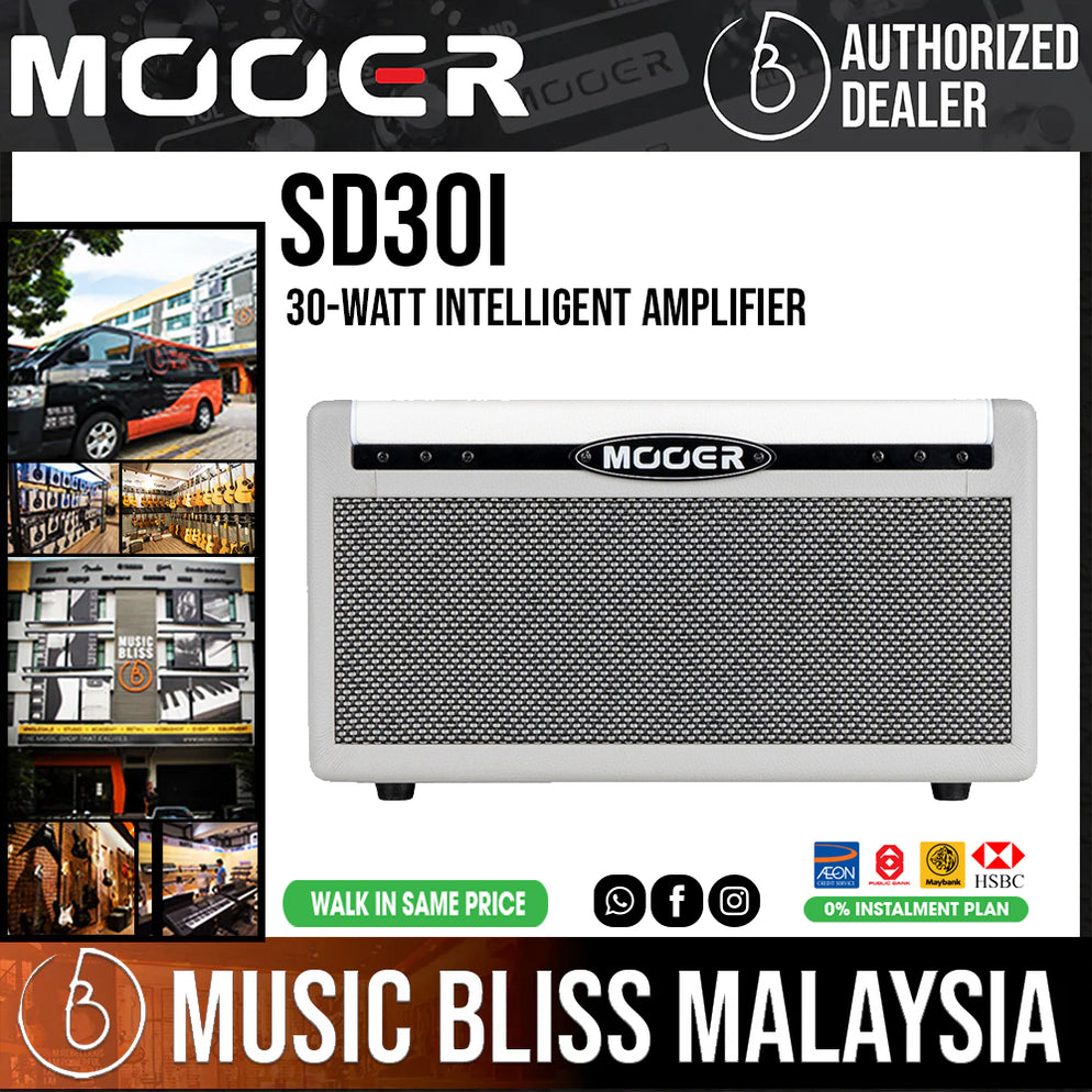 Mooer SD30i Intelligent Amplifier | Music Bliss Malaysia