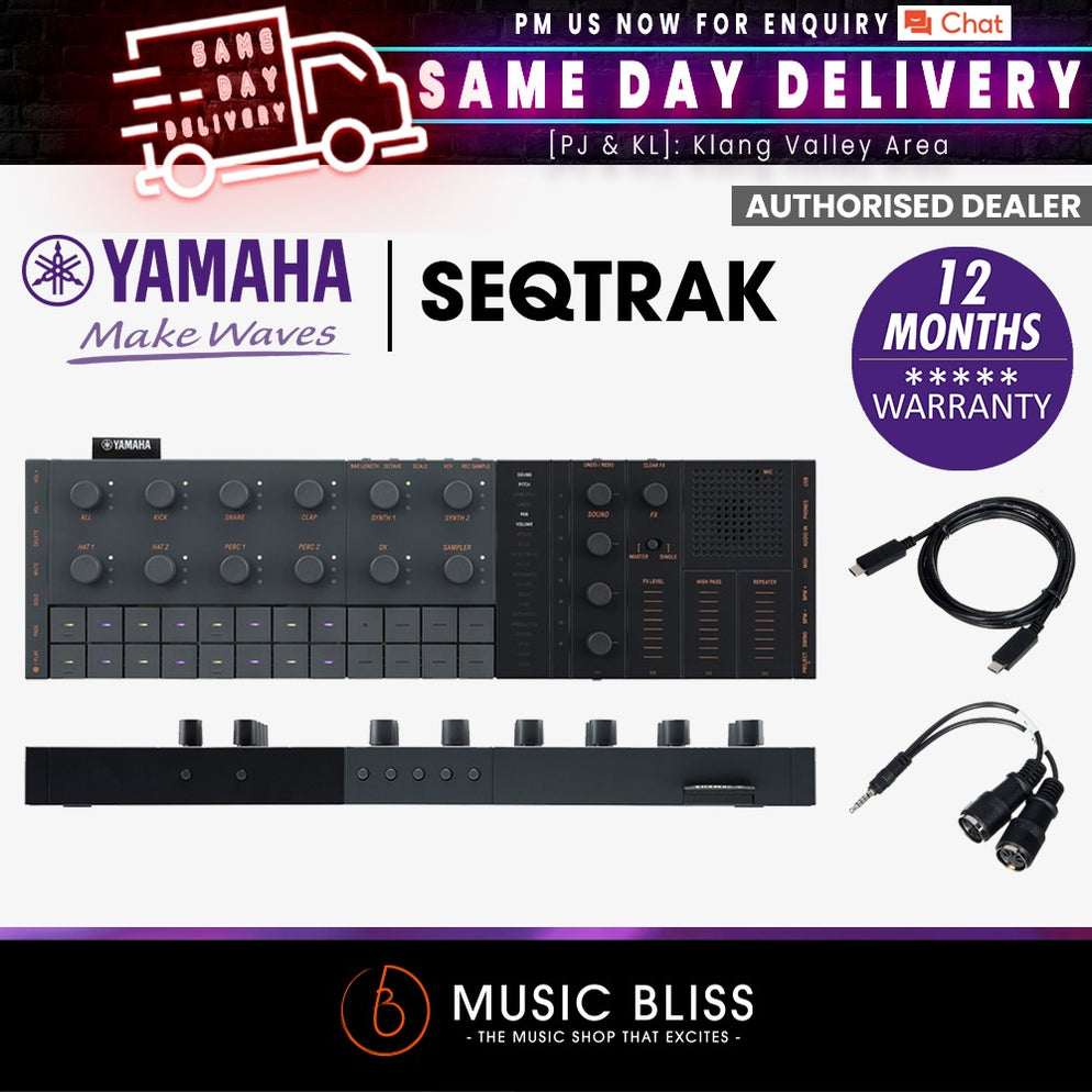 Yamaha Seqtrak Mobile Music Ideastation - Black | Music Bliss Malaysia