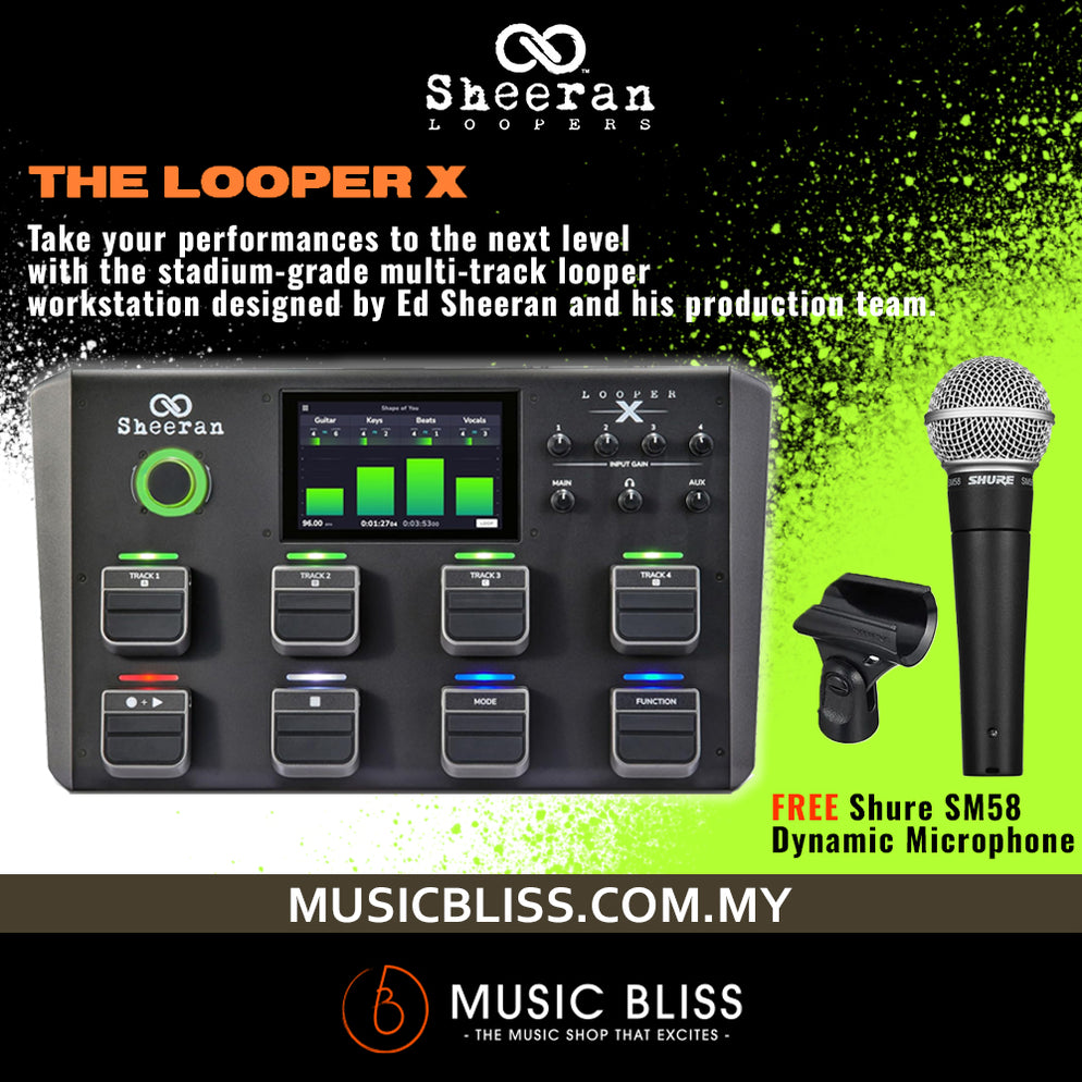 Sheeran Loopers Looper X Workstation | Music Bliss Malaysia