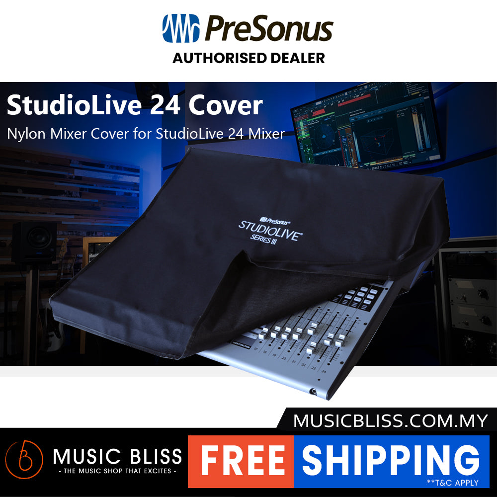 PreSonus StudioLive 24 Series III Cover | Music Bliss Malaysia