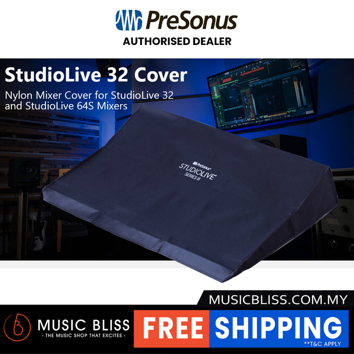 PreSonus StudioLive 32 Series III Cover | Music Bliss Malaysia