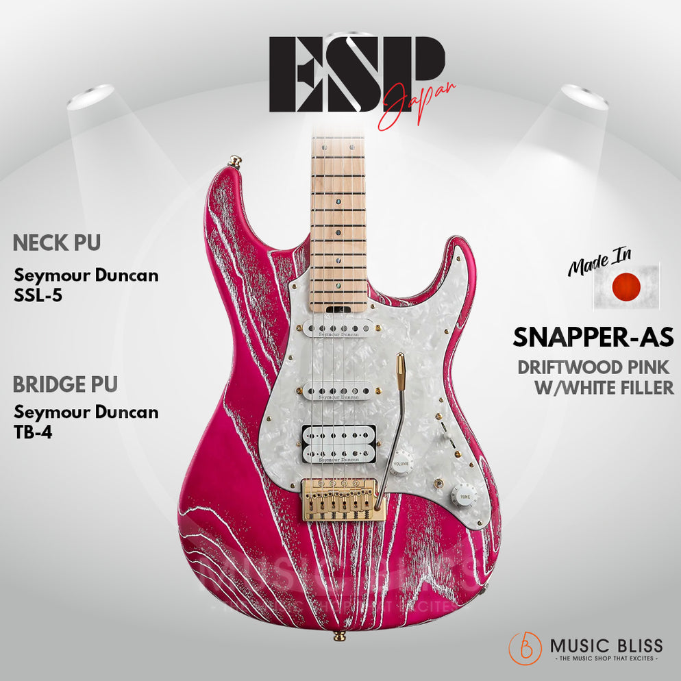 ESP Original SNAPPER-AS/M DRIFTWOOD - Pink w/White Filler [MIJ - Made ...