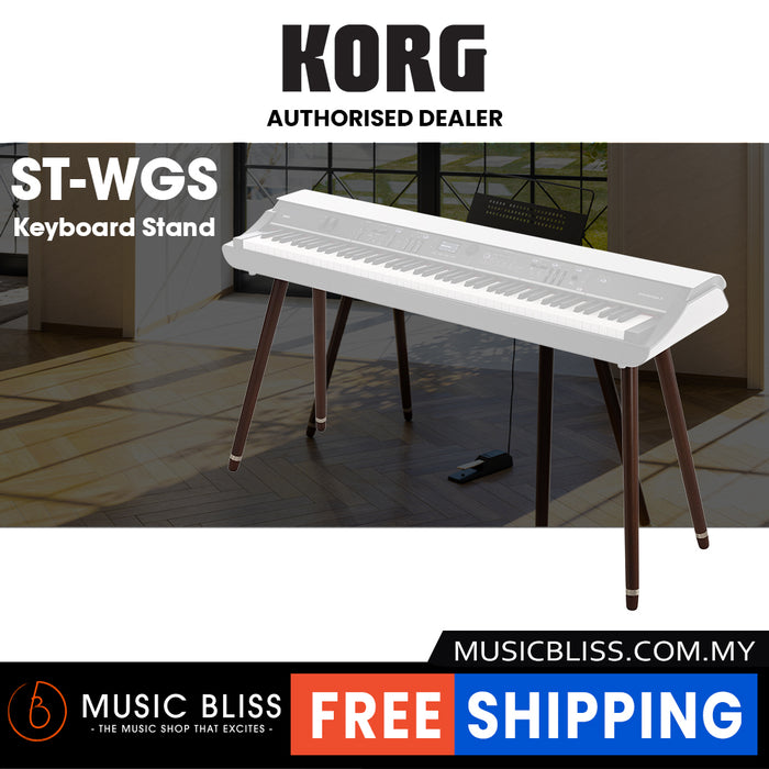 Korg ST-WGS Wooden Keyboard Stand for the Korg Grandstage X Body (STWGS) | Music Bliss Malaysia