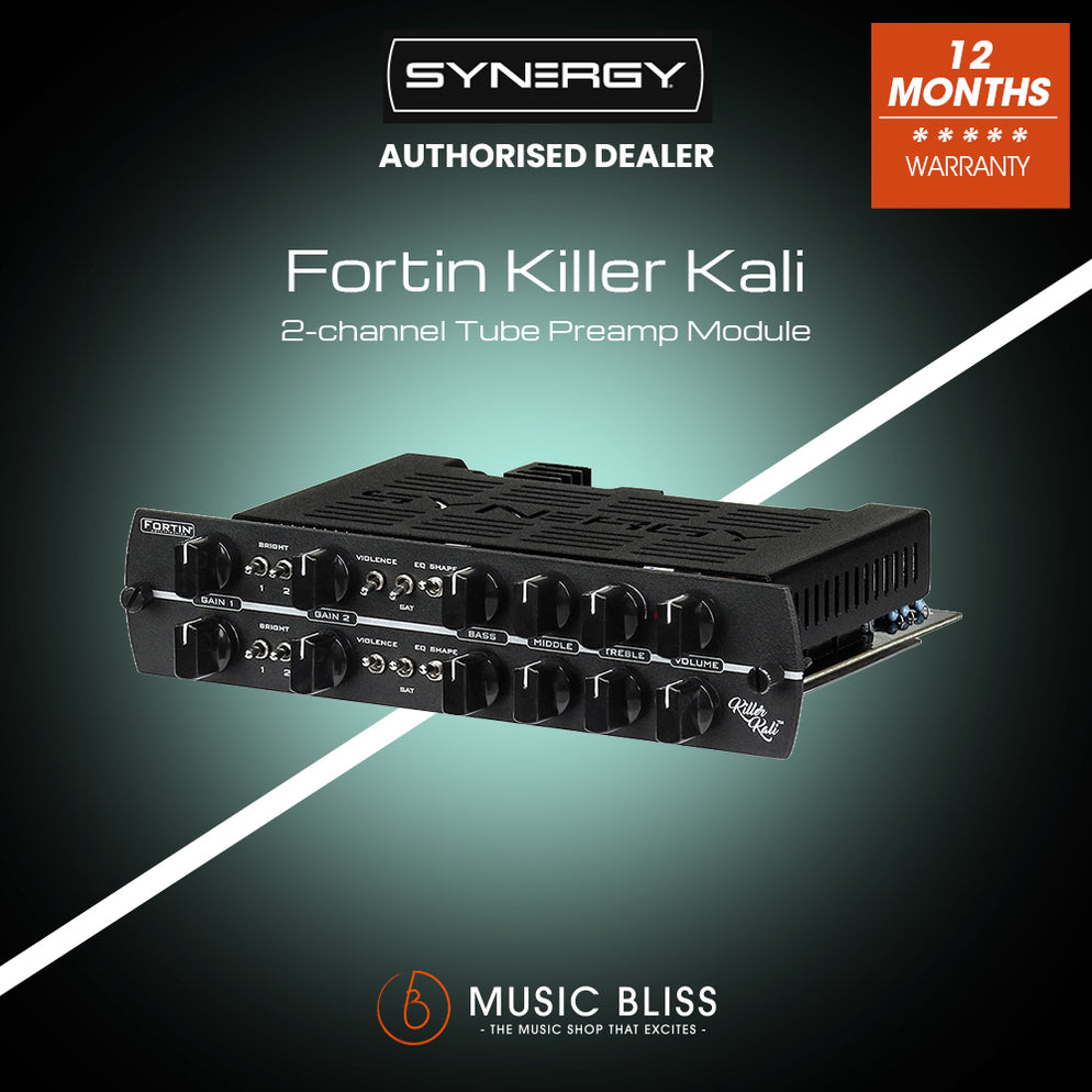 Synergy Fortin Killer Kali 2-channel Tube Preamp Module — Music Bliss ...