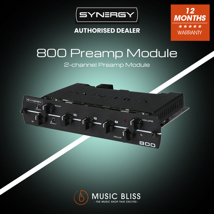 Synergy 800 2-channel Preamp Module | Music Bliss Malaysia