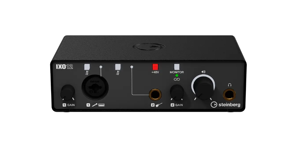 Yamaha Steinberg IXO12 2x2 USB Audio Interface - Black | Music Bliss ...