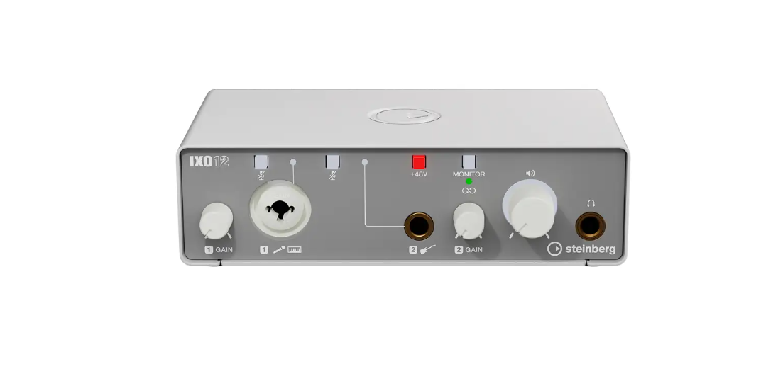 Yamaha Steinberg IXO12 2x2 USB Audio Interface - White | Music Bliss ...
