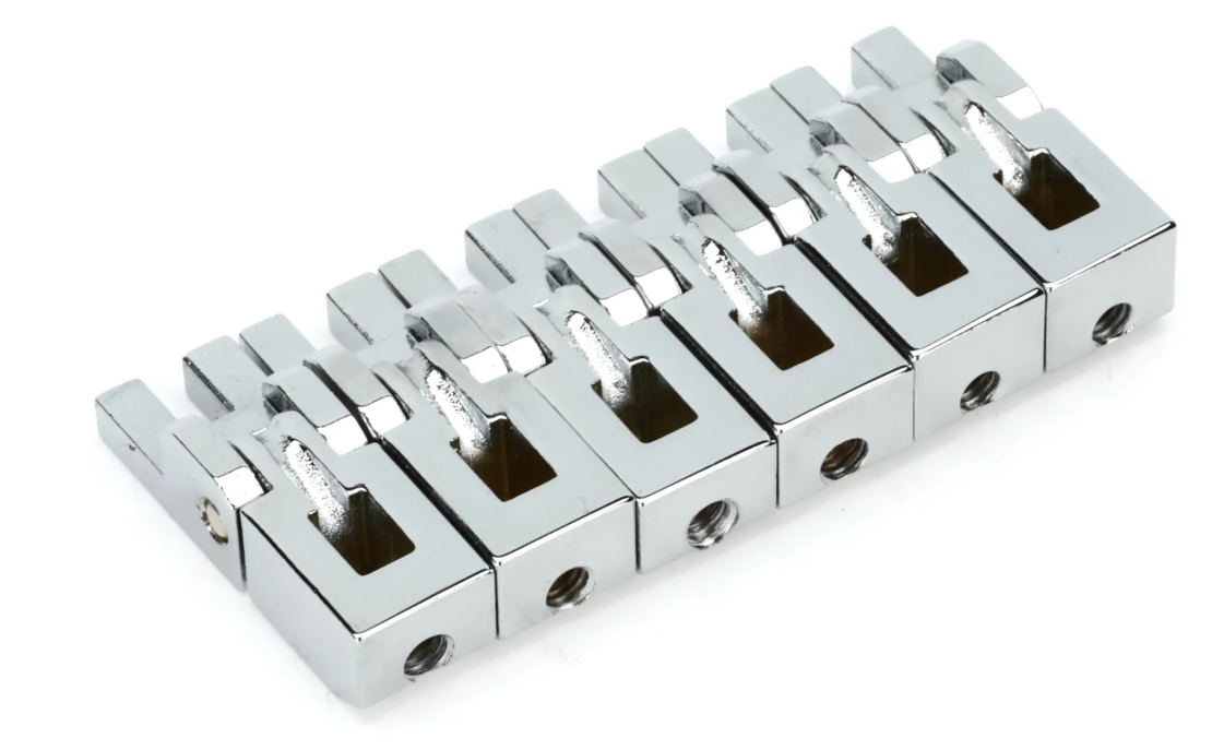 Floyd Rose FROBSSCP Original Bridge Saddles - Chrome (Set of 6) | Music ...