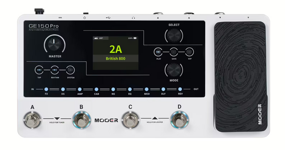 Mooer GE150 PRO - Amp Modeling & Multi Effects | Music Bliss Malaysia