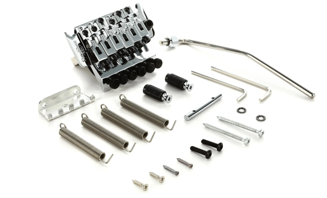 Floyd Rose FRTP1000 Pro 1000 Series Wide Tremolo - Chrome | Music Bliss ...