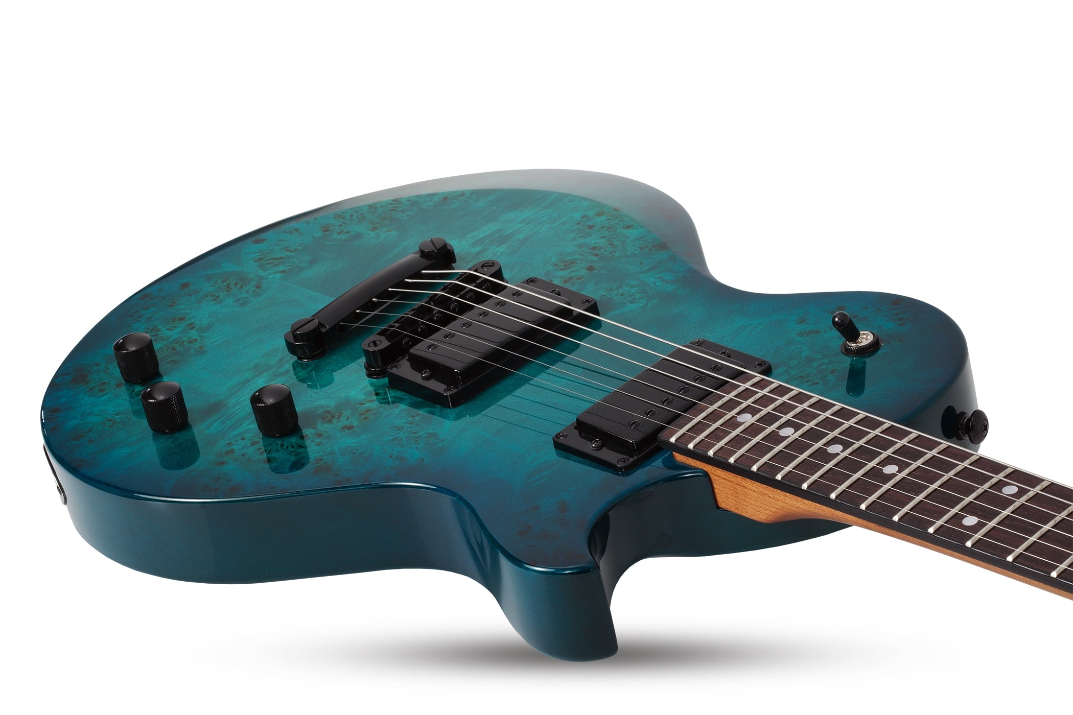 Schecter Solo-II Standard Electric Guitar - Ocean Blue Burst | Music ...