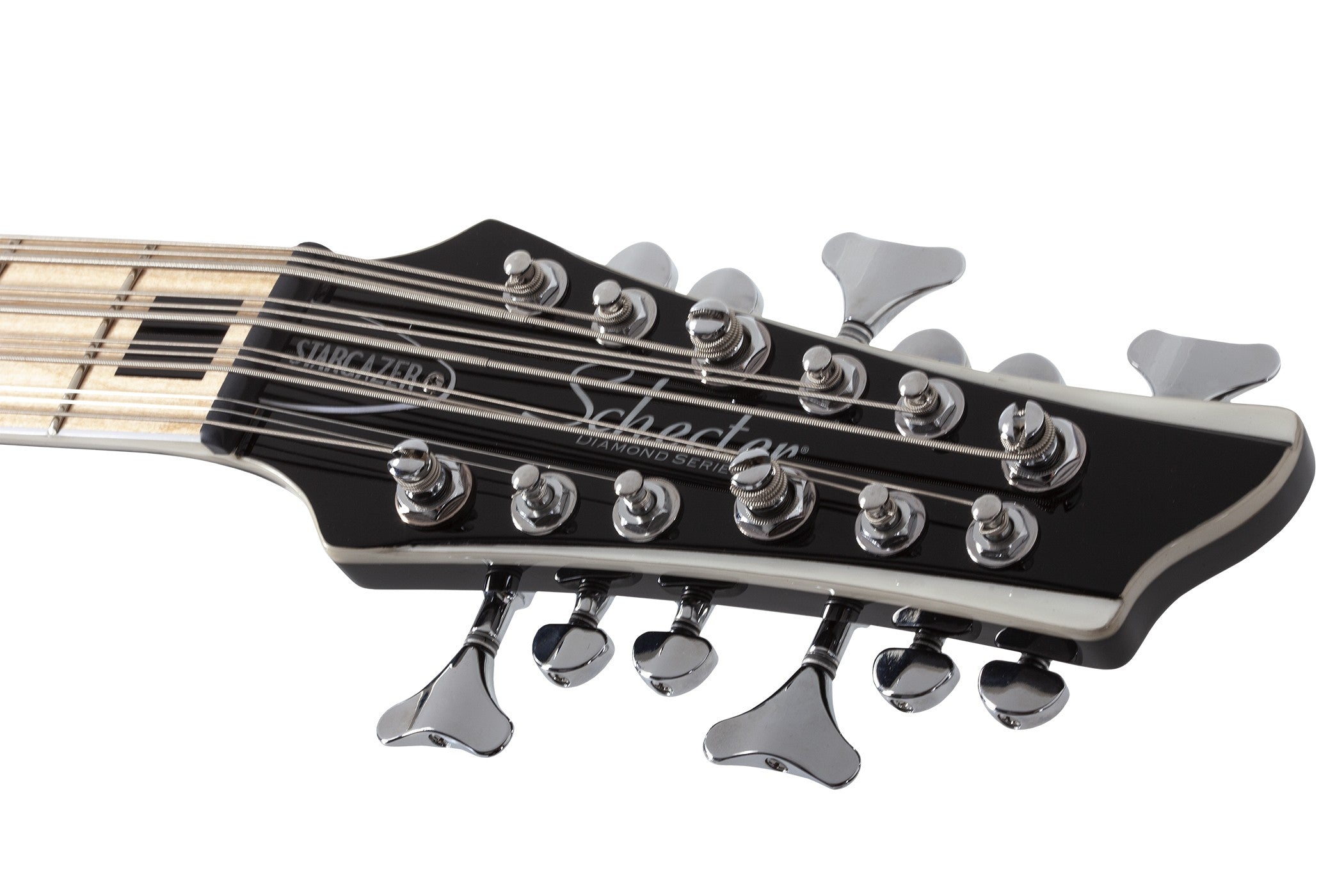 Schecter Stargazer-12 Electric Bass Guitar - Gloss Black | Music Bliss Malaysia