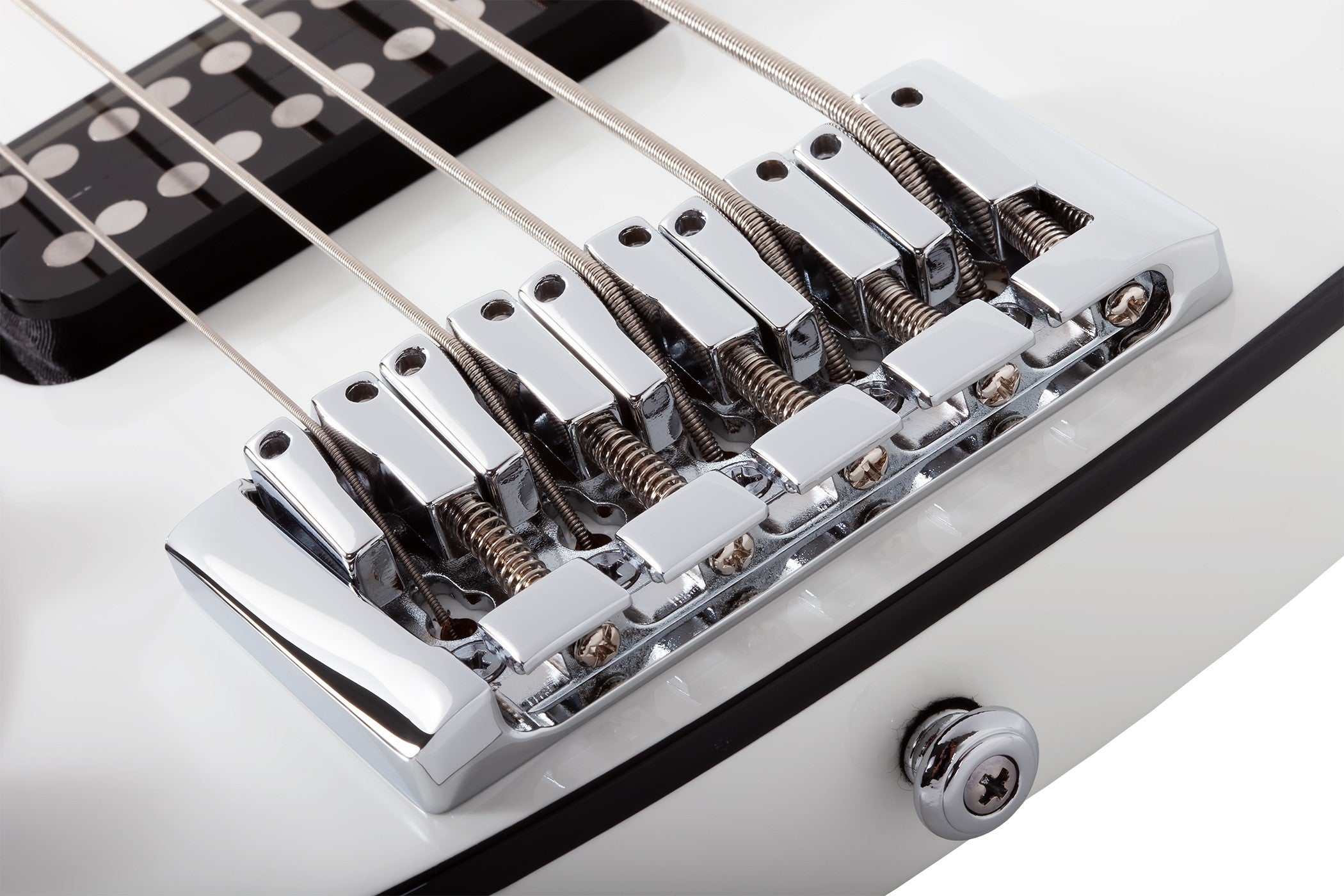 Schecter Stargazer-5 Left-Handed Electric Guitar - Gloss White | Music Bliss Malaysia