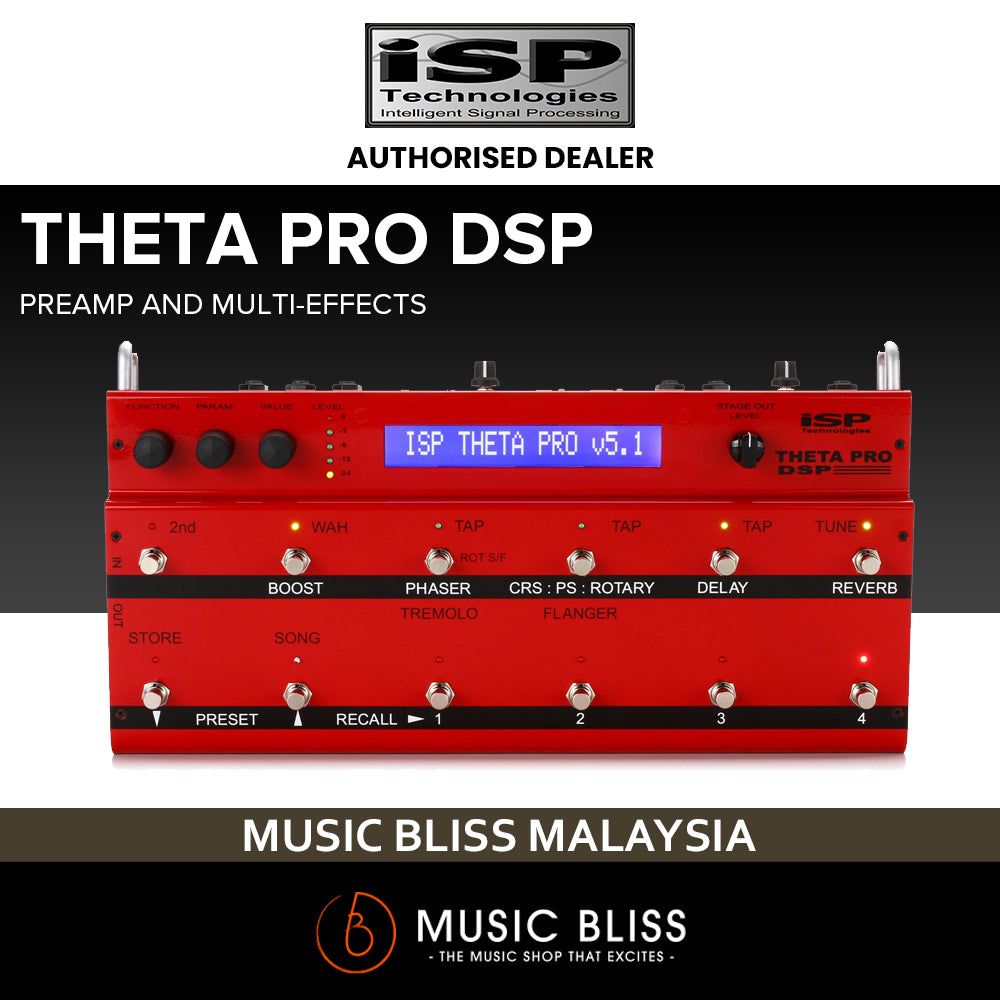ISP Technologies Theta Pro DSP Preamp and Multi-effects | Music Bliss ...
