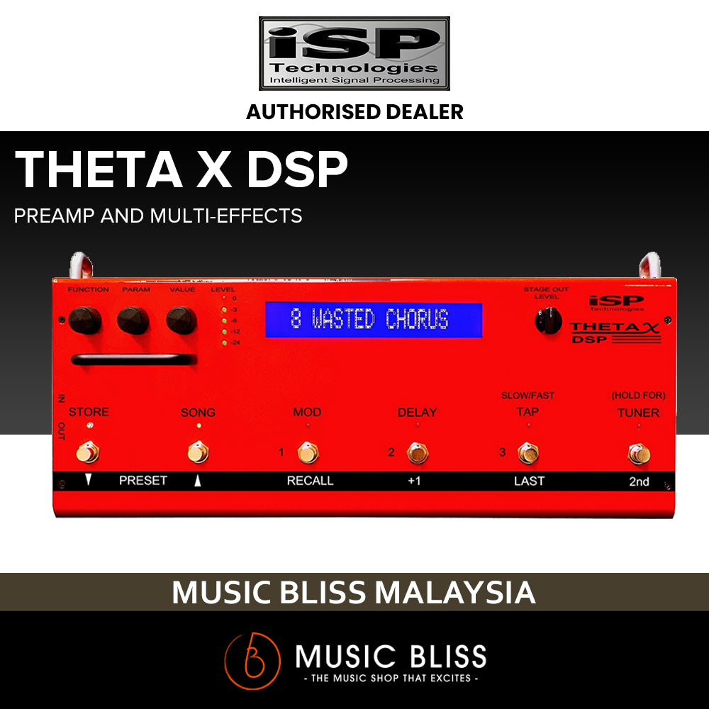 ISP Technologies Theta X DSP Preamp and Multi-effects | Music Bliss Malaysia