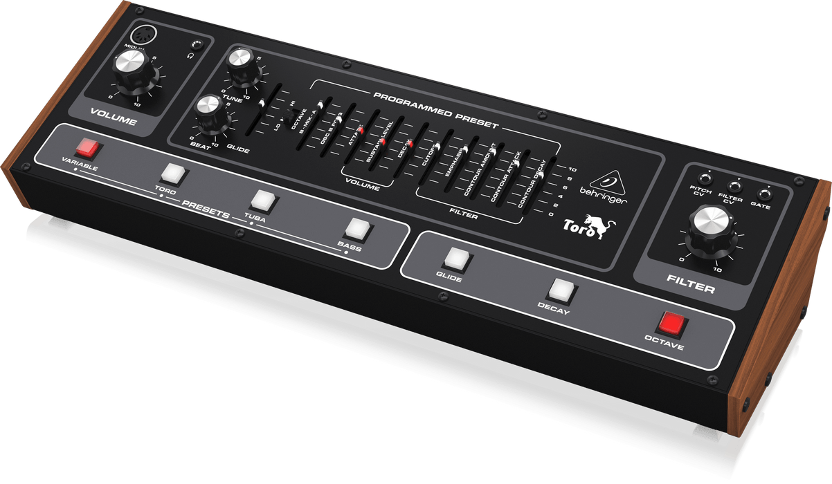 Behringer TORO Analog Bass Synthesizer | Music Bliss Malaysia