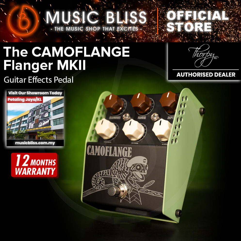 Thorpy FX Camoflange Flanger MKII Guitar Effects Pedal | Music Bliss ...