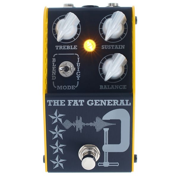 Thorpy FX The Fat General Parallel Compressor MKII Guitar Effects Pedal ...